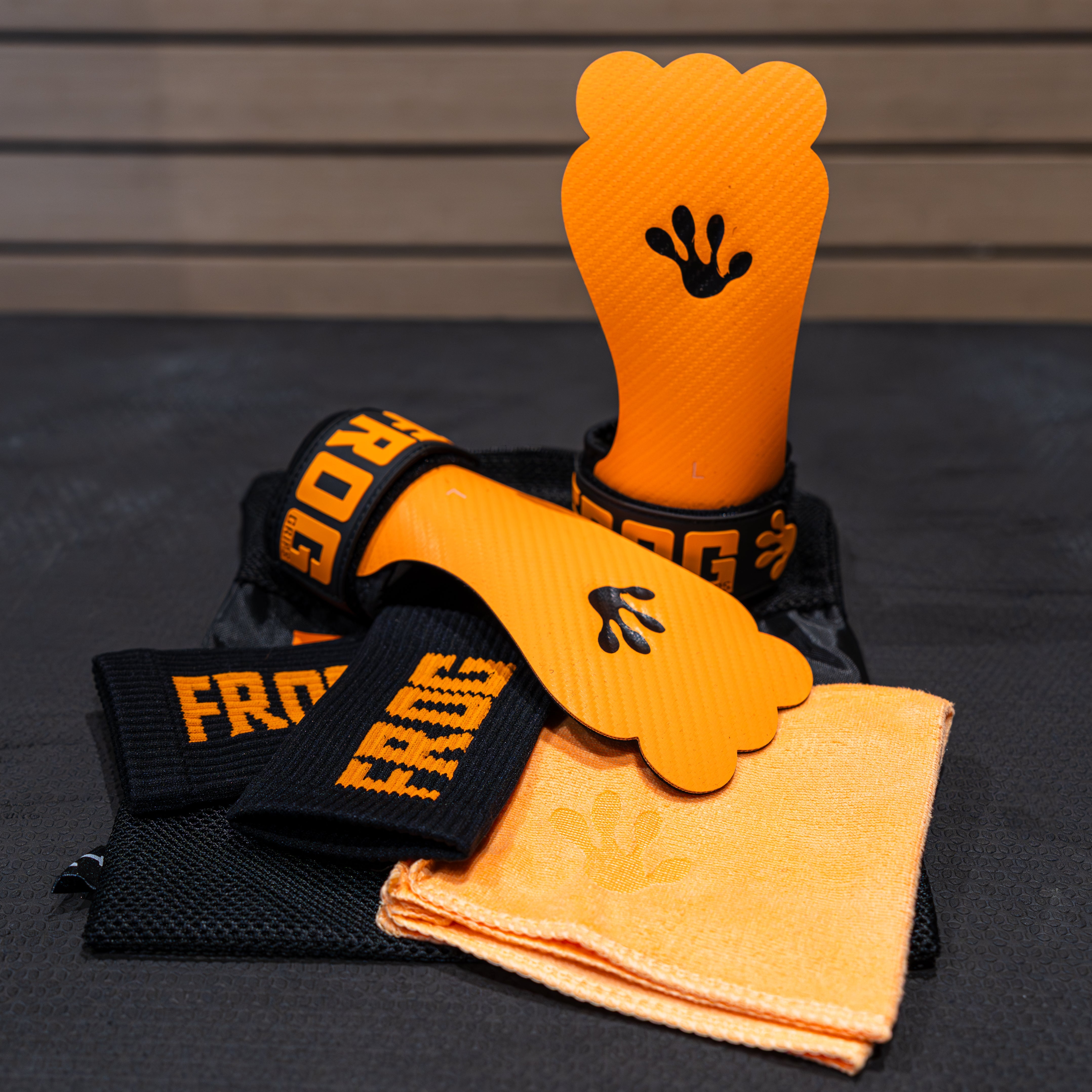 FROG GRIPS® ELITE HD FINGERLESS - Orange – Frog Grips International